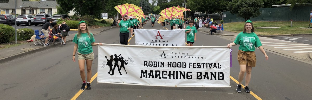 Robin Hood Festival Parade Band – Sherwood Bands